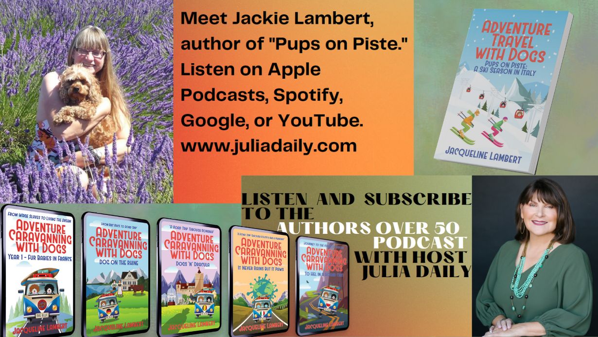 Authors Over 50 Podcast – Jacqueline Lambert – World Wide Walkies